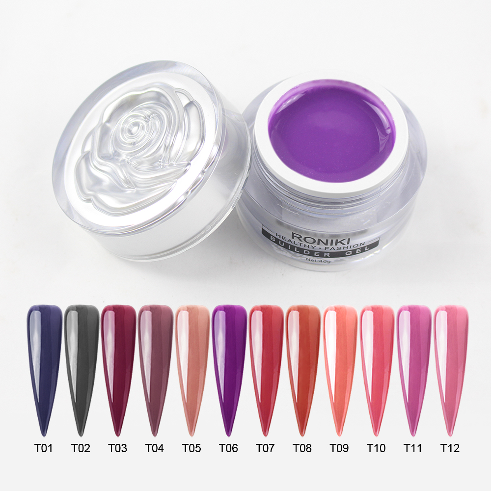 Temperature Color Changing Extension Builder Gel - RD-makeup